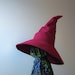 Felt Witch Hat: Cosplay, Halloween, Wizardry Accessory /WH-3 - Etsy