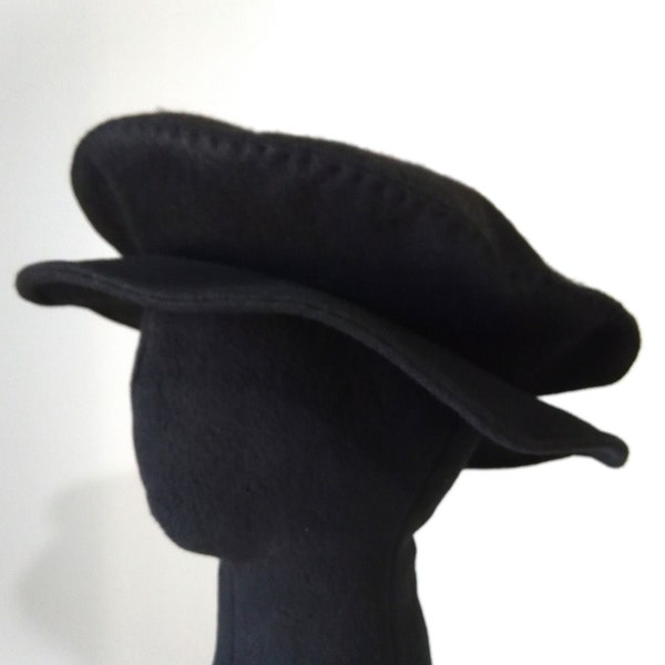 Medieval Renaissance Hat /tudor Flat Cap - Etsy