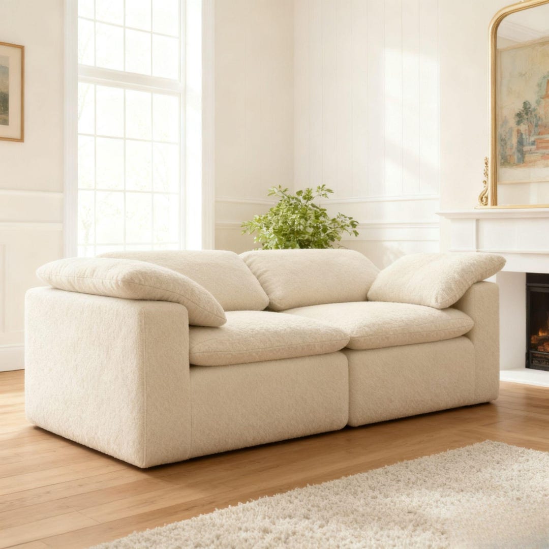 Classic Modular Sofa Custom Made to Order the Victoria Sofa Deep ...