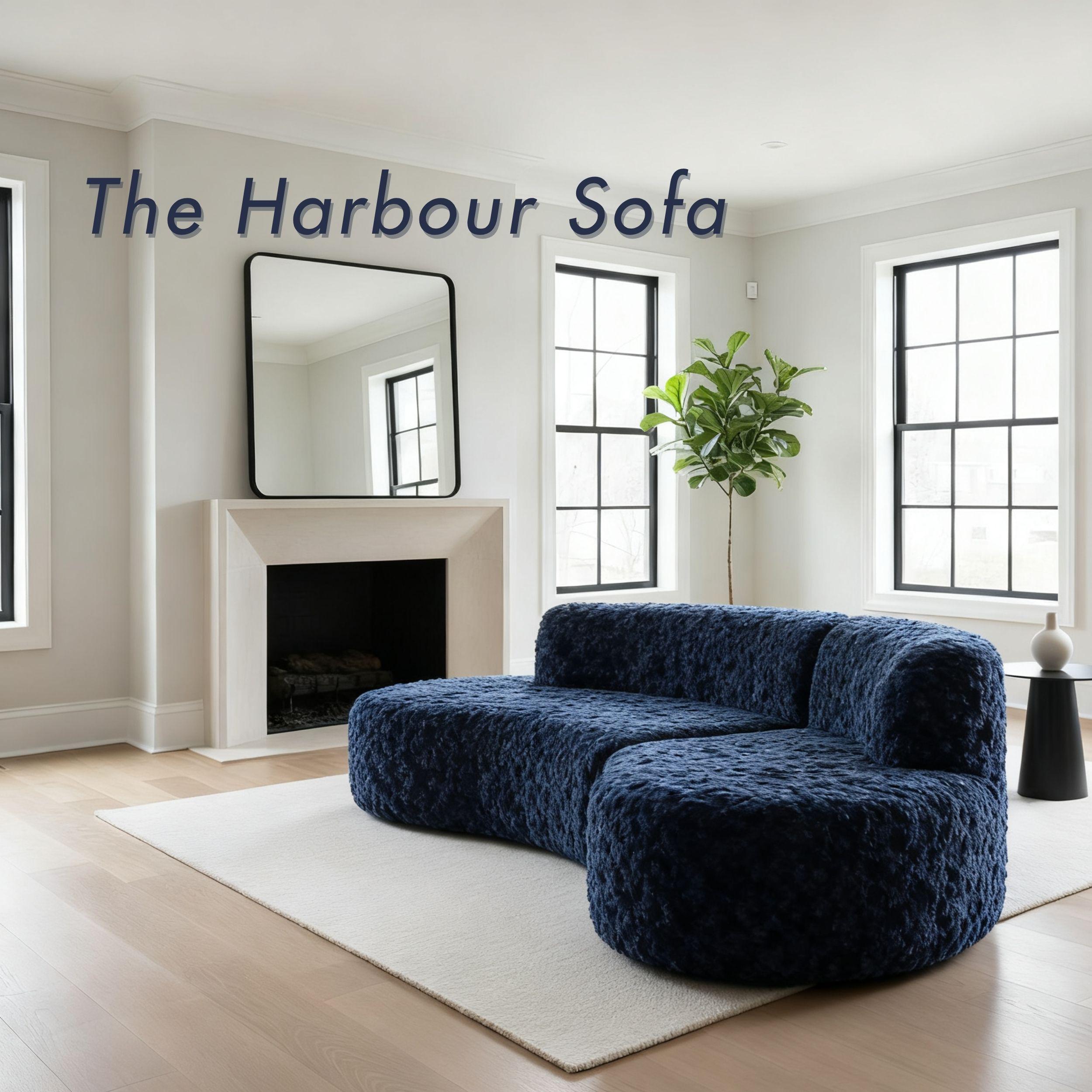 Elegant Curved Modular Sofa for Spacious Living Rooms and Modern Homes ...