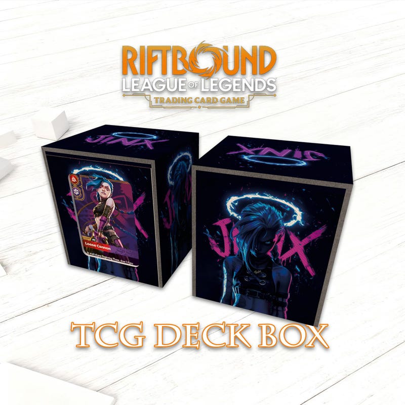 Jinx Riftbound Deckbox - Etsy