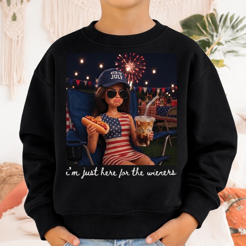 Comfort Colors 4th of July Doll Face Meme Shirt, Funny Doll Just Here ...