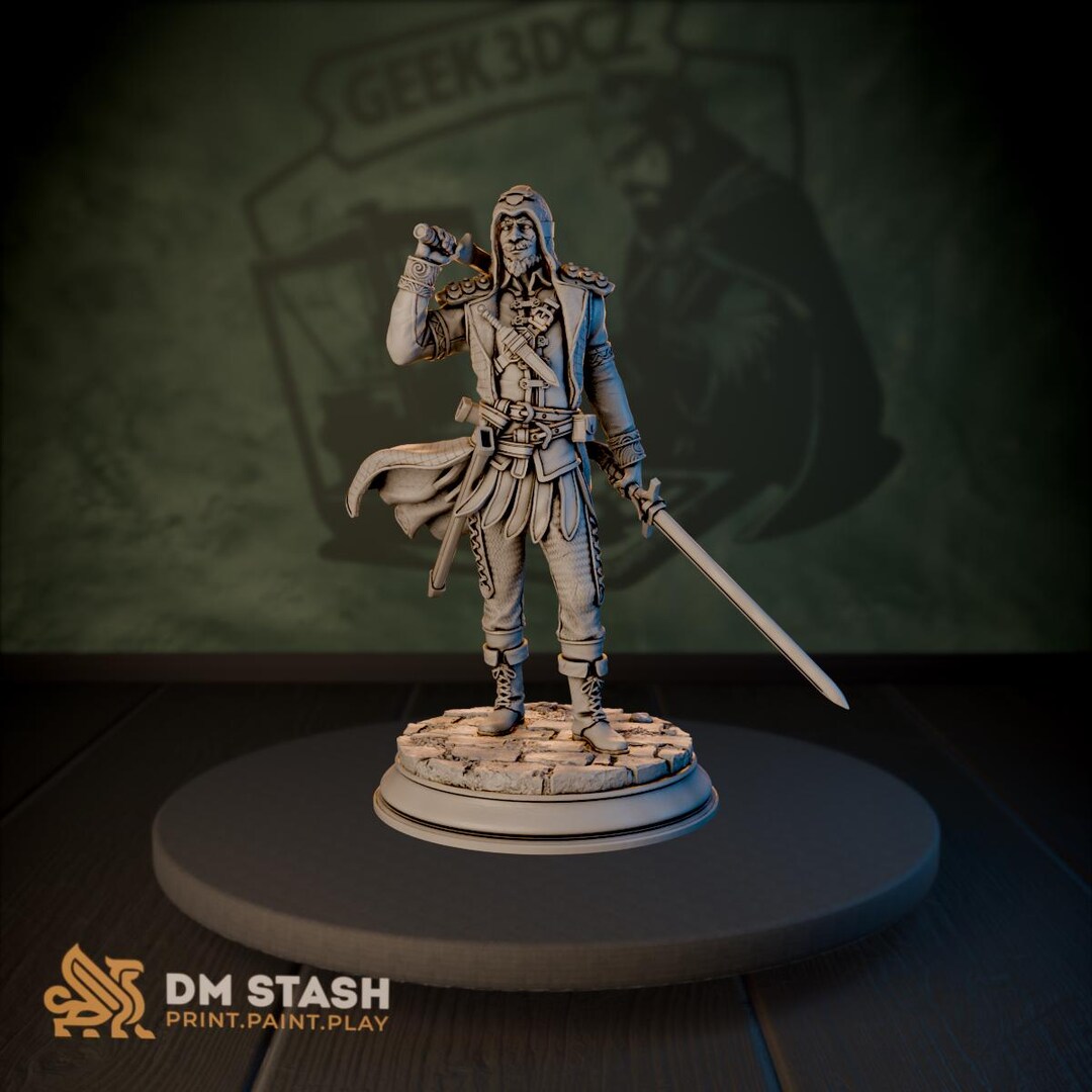 Human Rogue Scout Cartel Agent Mini by DM Stash | Law and Disorder ...