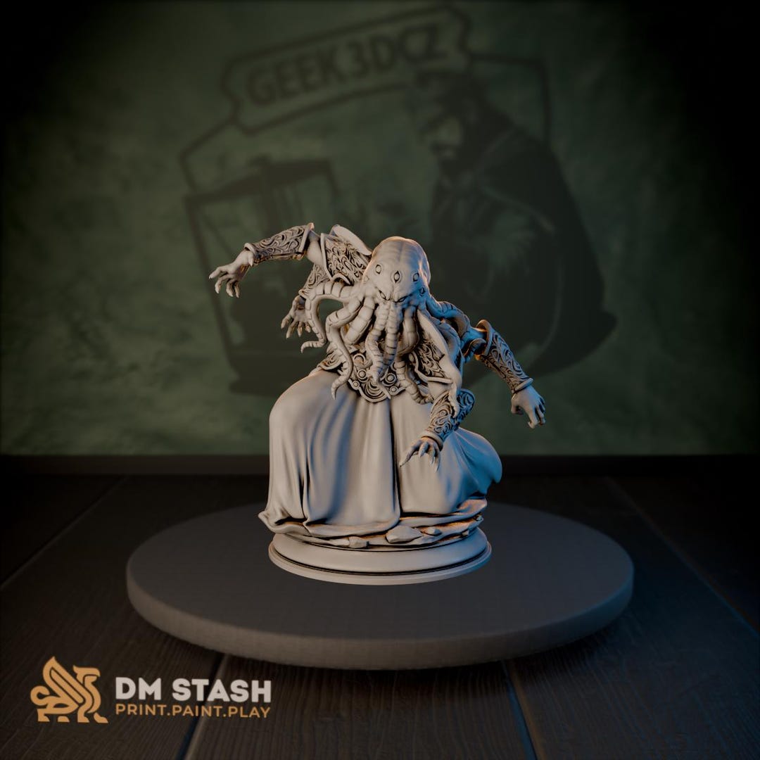 Tentacled Warlock Eldritch Priest Robes Mini by DM Stash | Aberrant ...