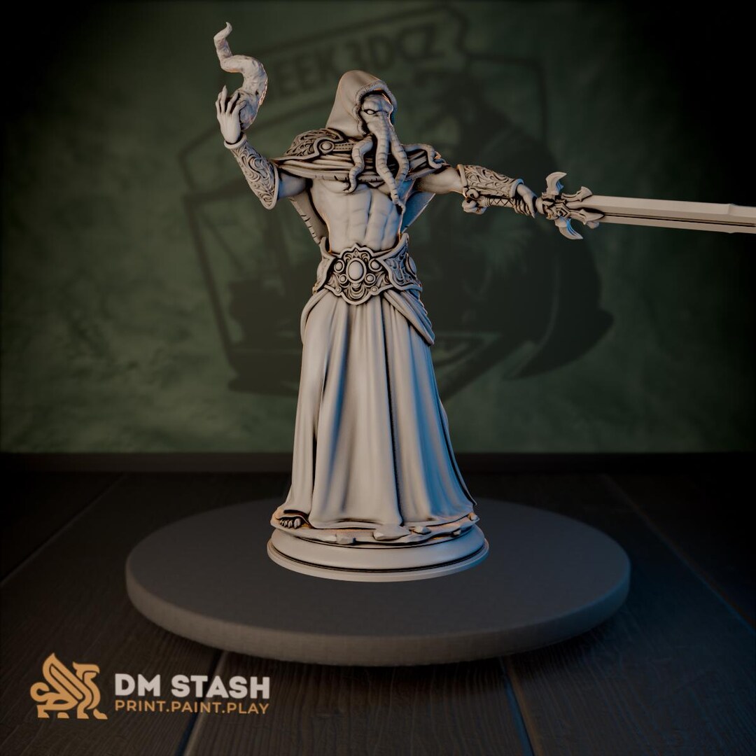 Whispers of the Abyss — Cthulhu Warlock Mini by DM Stash | Aberrant ...