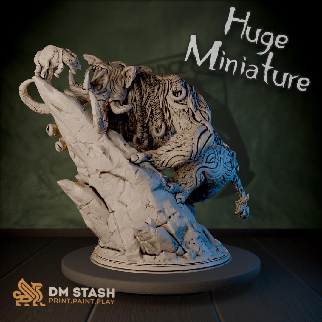 Wild Shape Sabre Tooth Tiger Bear Cub Mini by DM Stash | Shadow ...