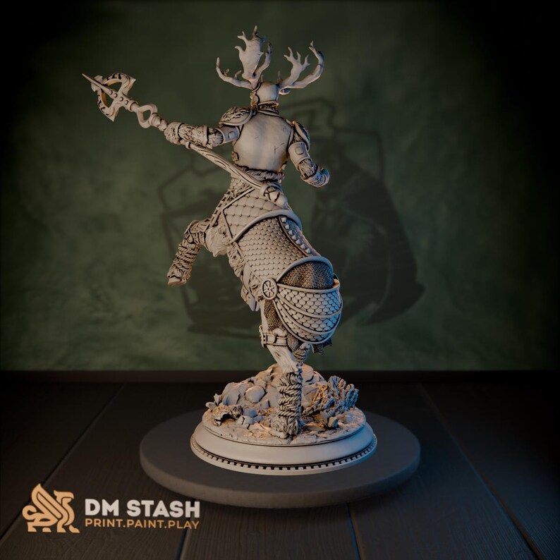 Gungnir Stag Centaur Wargaming Hero Mini by DM Stash | Fey Court ...