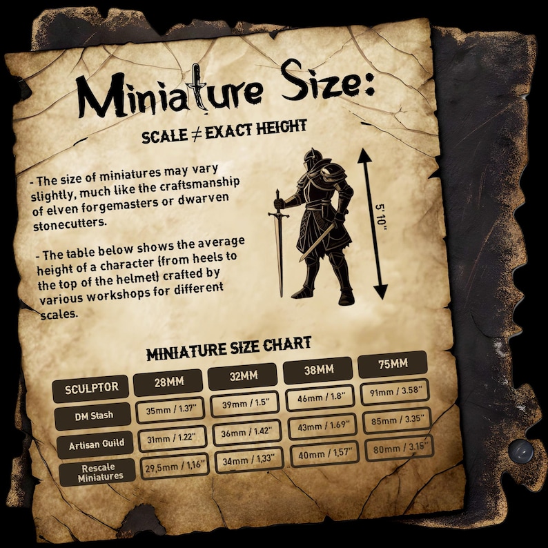 Templar Knight Sword And Shield Hero Mini van DM Stash | Duivel en ...