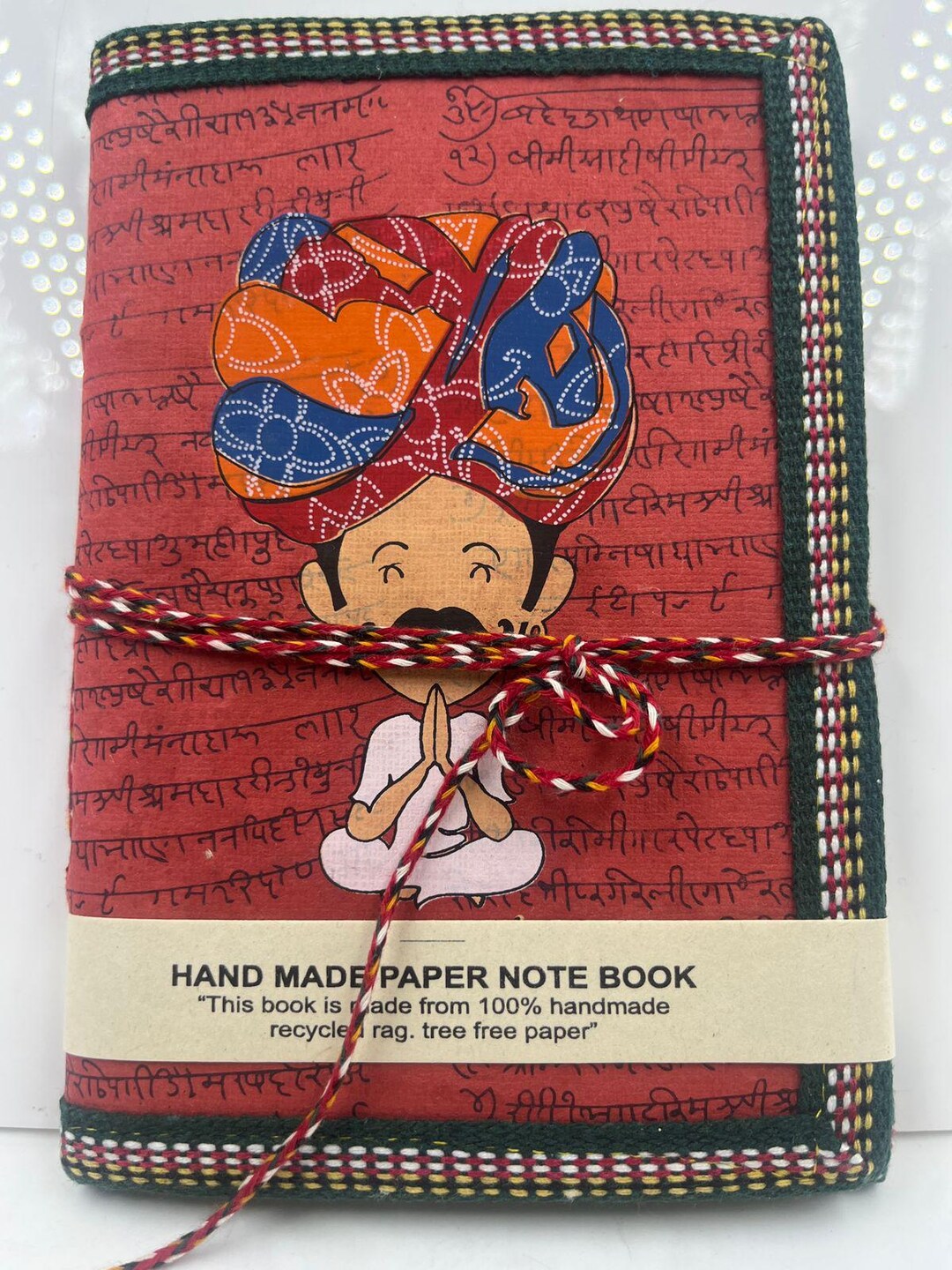 Handmade Indian Journal | Blank Paper Notebook: Set of 3 - Etsy