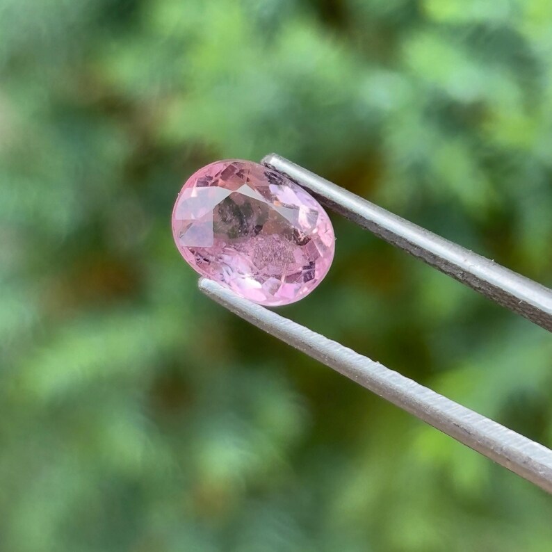 Baby Pink Tourmaline Elongated Cushion 8 Mm Natural 1.30 Carat October ...