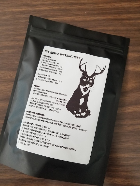 ECN-2 Color Film Developing Kit - Etsy Singapore