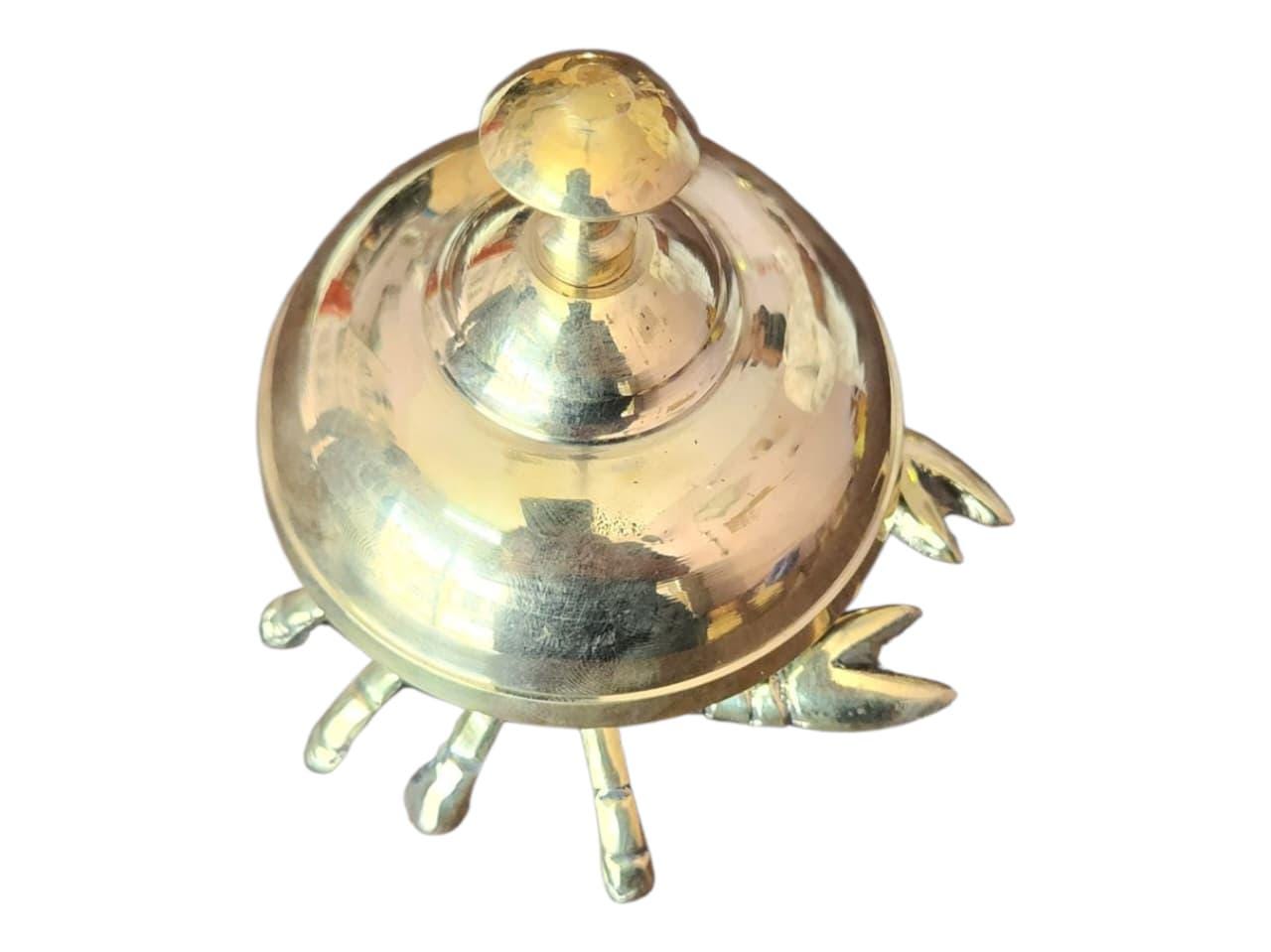 Antique Look Brass Call Bell | Desk Bell | Home & Office Reception ...
