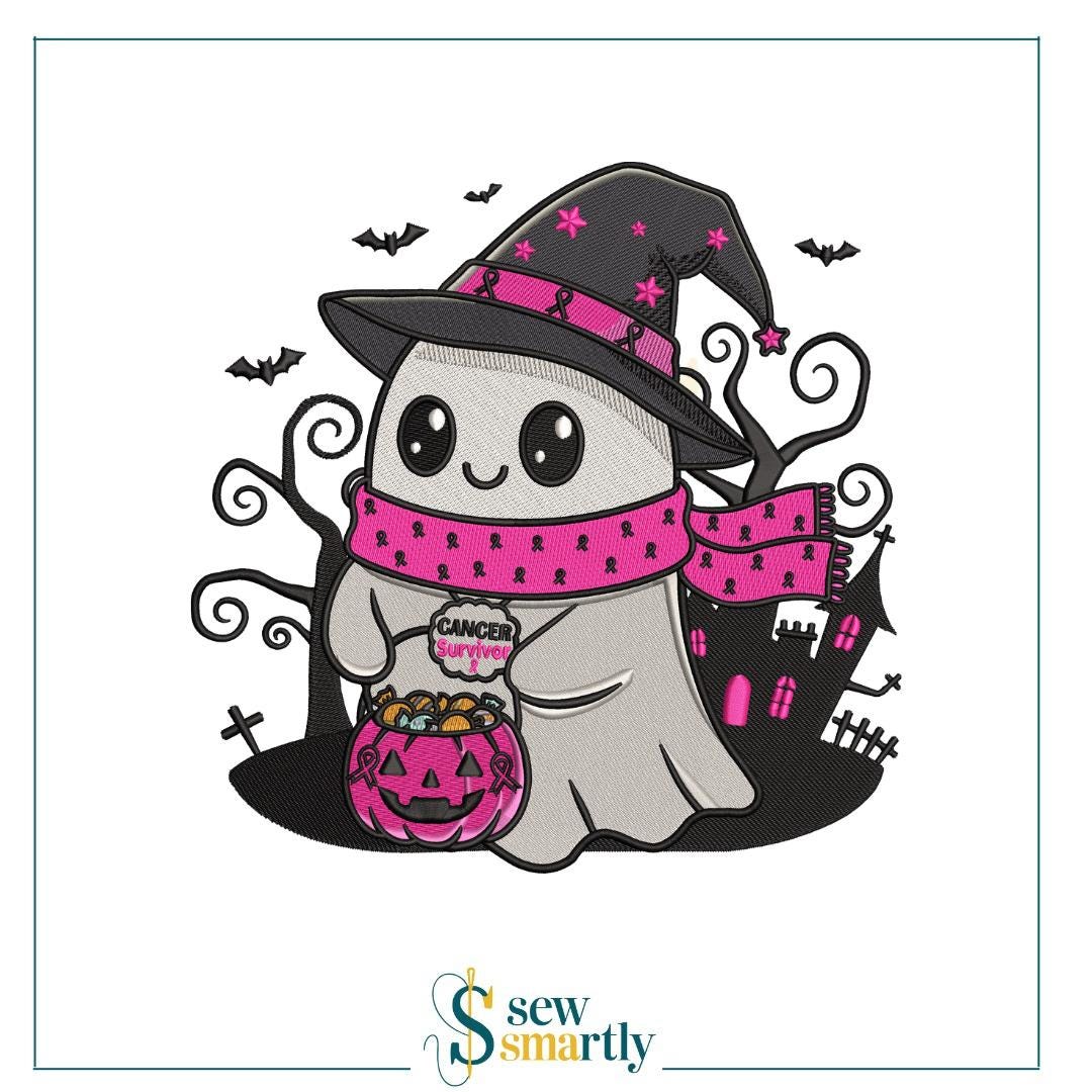 Cancer Survivor Embroidery Design - Digital Machine Embroidery (4 Sizes ...