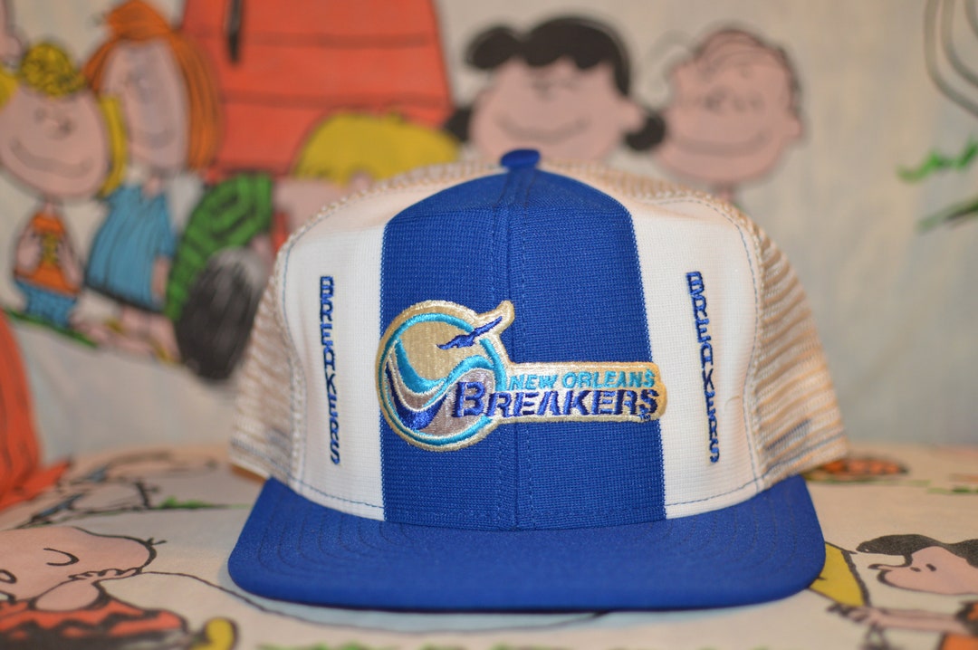 Vintage 1980s New Orleans Breakers Snapback! 80s USFL Football AJD ...