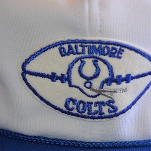 Vintage 1970's Baltimore Colts Snapback! Retro Sports Specialties NFL ...