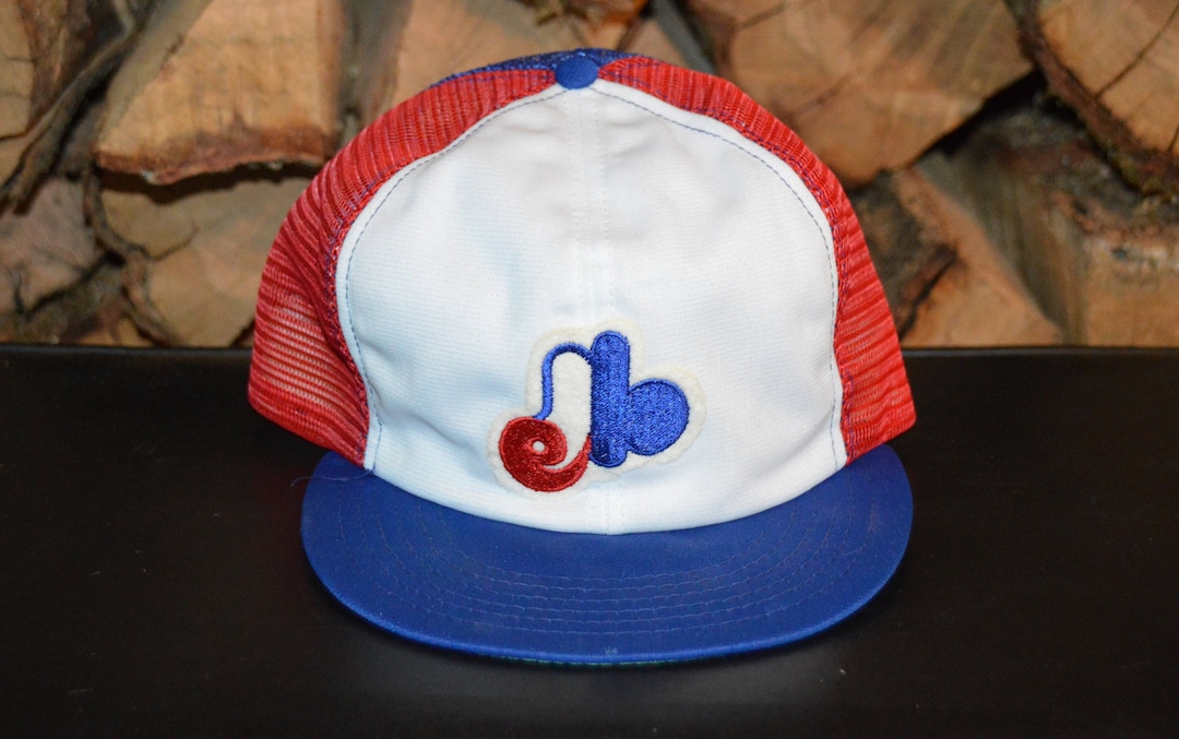 Vintage 1980's Montreal Expos Snapback! 80s ANNCO MLB Baseball Trucker ...