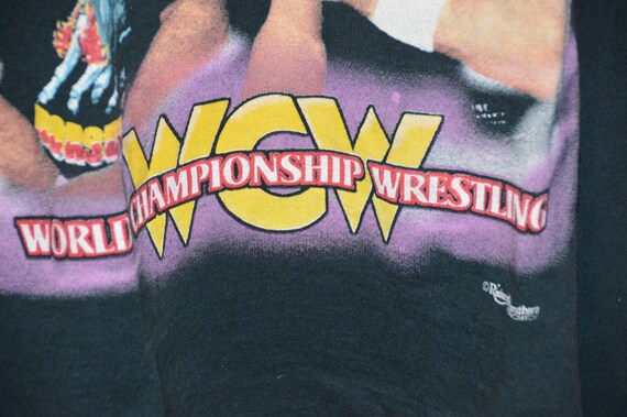 Vintage 1990's WCW Four Horsemen Wrestling Shirt!!! 9… - Gem