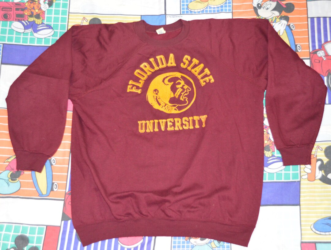 Vintage 1980s Florida State University Seminoles Sweatshirt!!! 80s ...