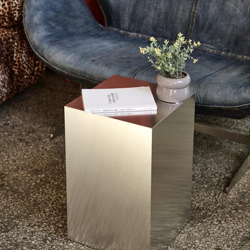 Metal Side Table Cube - Etsy UK