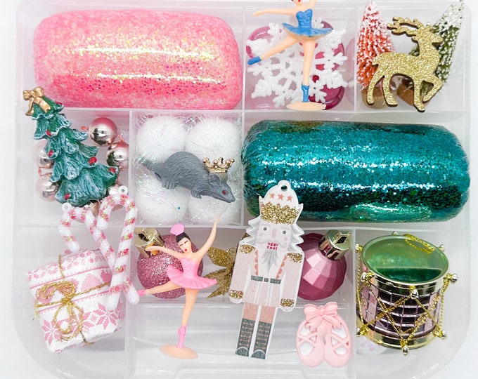 Nutcracker Ballet Playdough Kit, Nutcracker Christmas Playdough, Ballet ...