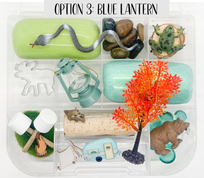 Happy Camper Camping Kid Kit Camping Playdough Kit - Etsy