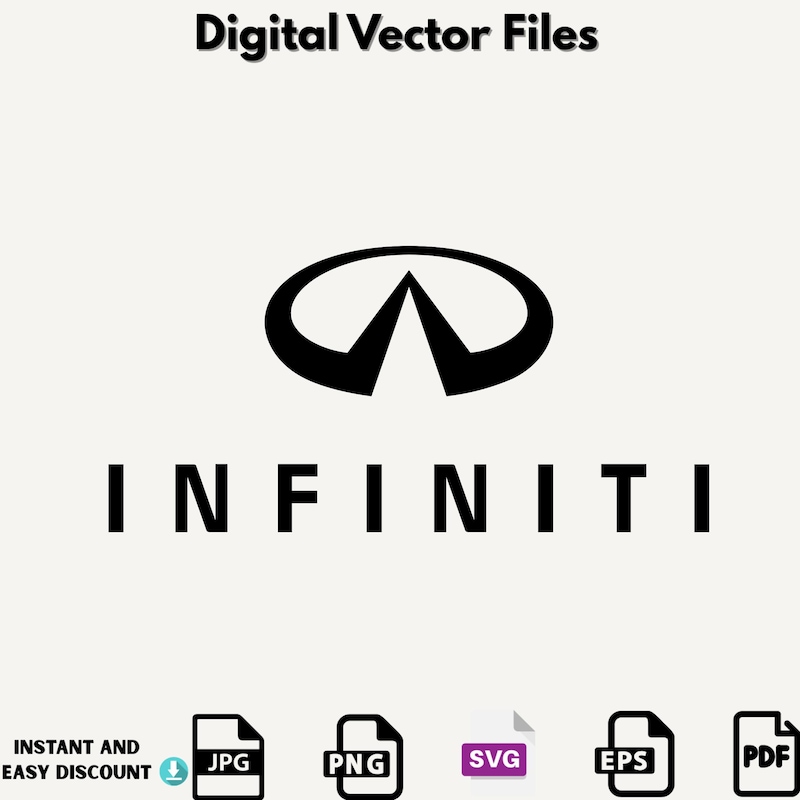 Emblem Car Logo Infiniti - Etsy