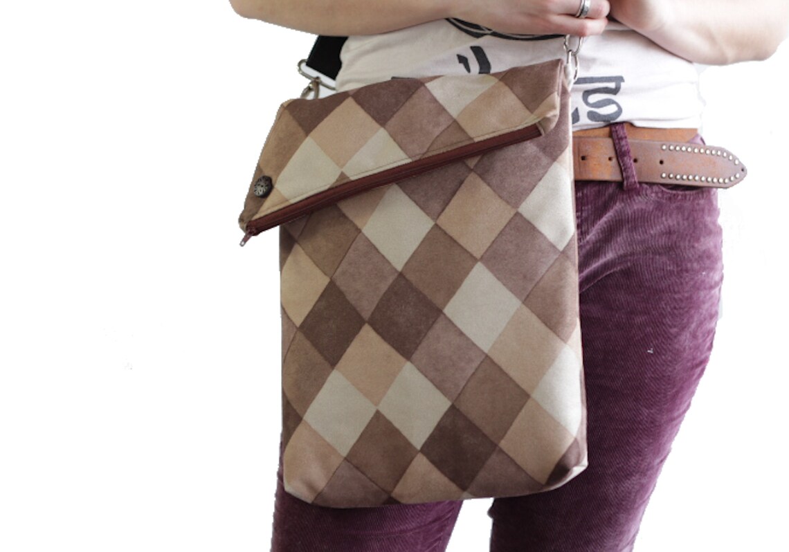 Pdf Sewing Patterns, Large Laptop Sewing Pattern, Mens Messenger Bag ...