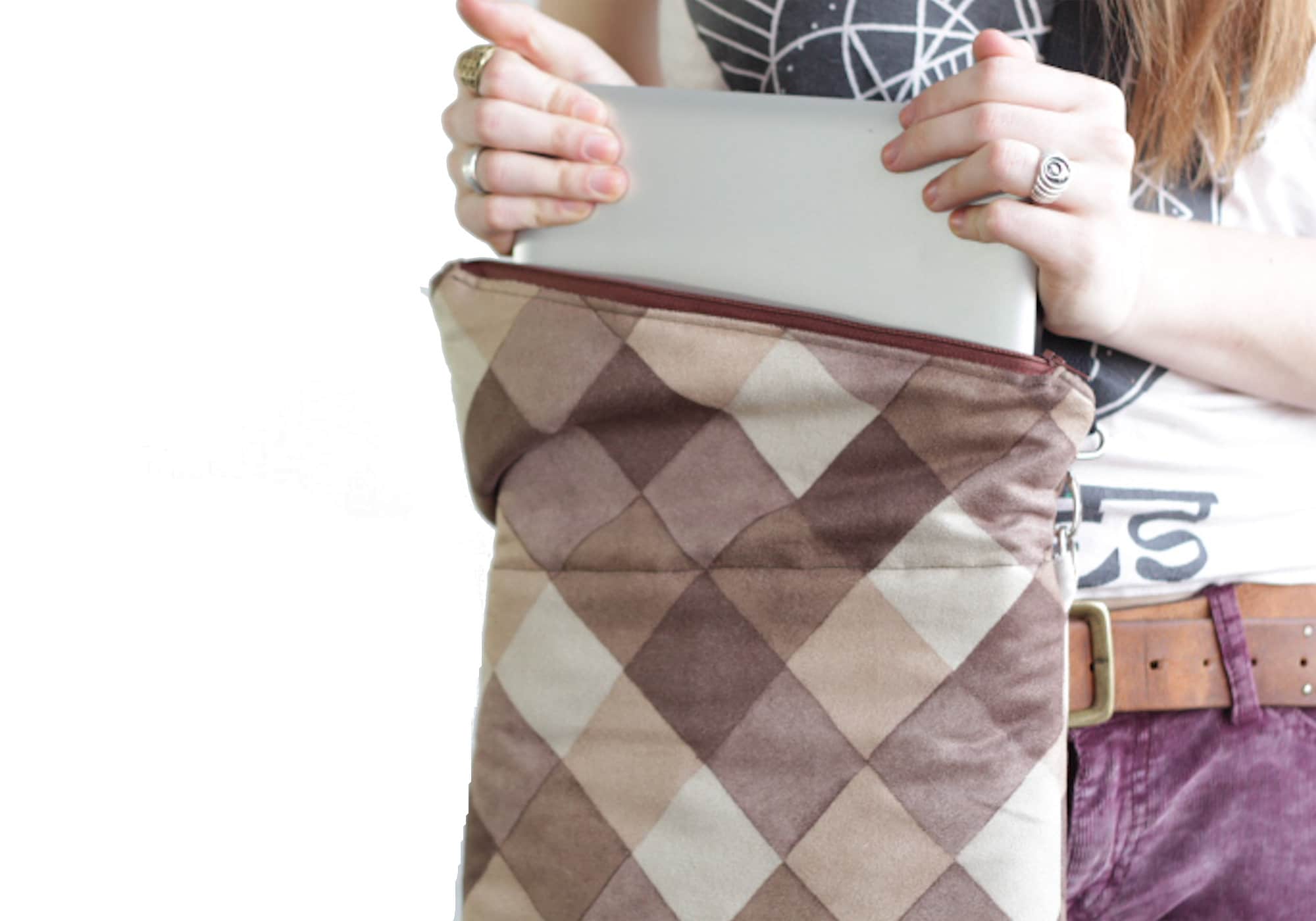 Pdf Sewing Patterns, Large Laptop Sewing Pattern, Mens Messenger Bag ...