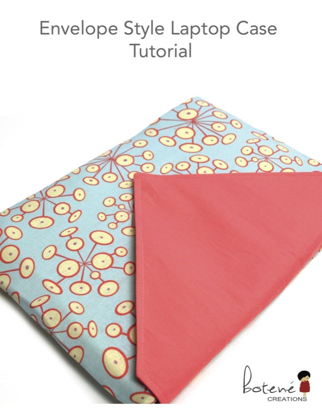 Laptop Cover Ebook, PDF Pattern for Laptop Sleeve, 13 Inch Laptop Cover ...