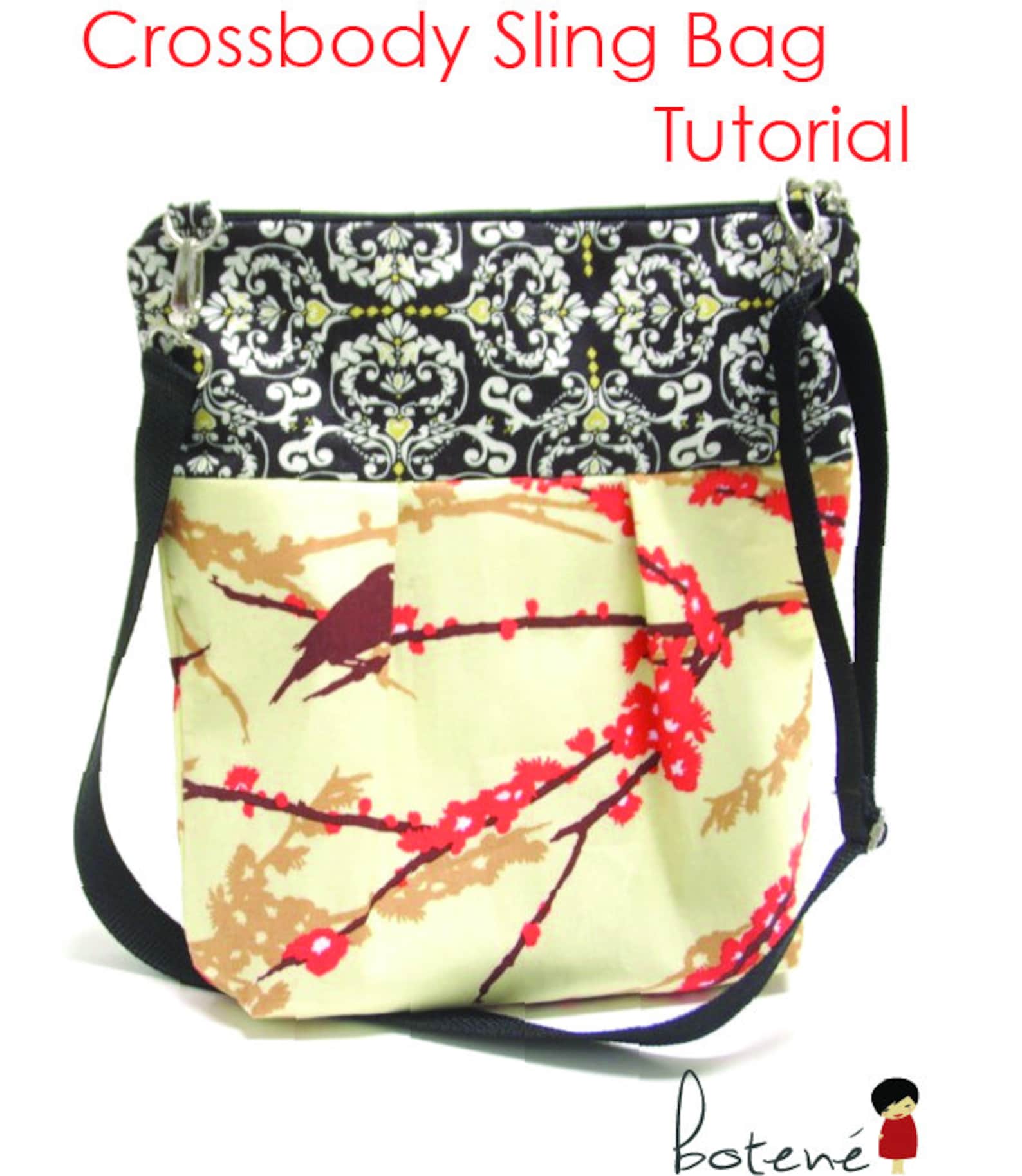 Crossbody Bag PDF Pattern, Shoulder Bag PDF Digital Pattern - Etsy