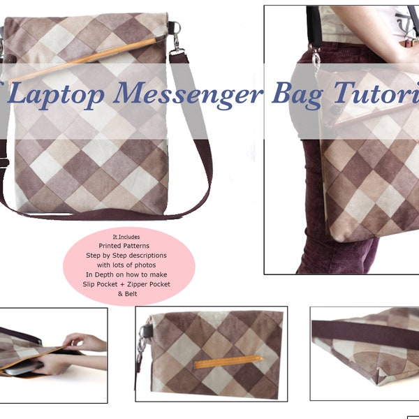 Laptop Bag Pattern - Etsy