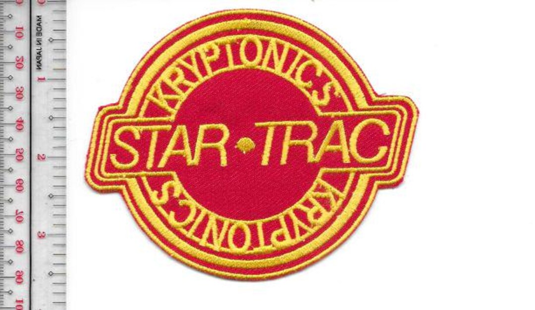 Skateboarding Kryptonics Star-trac Skateboard Wheels 1970's Promo Patch ...