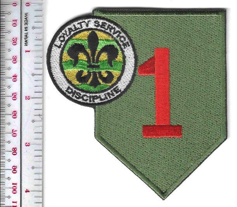 Vietnam 1st Infantry Division 1st MP Company 1965 - 70 Patc NO TARIFF ...