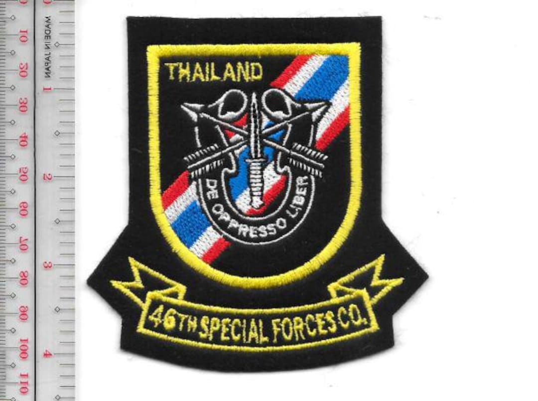 Green Beret Thailand 46th Special Forces Company Airborne 1966 - 1974 ...