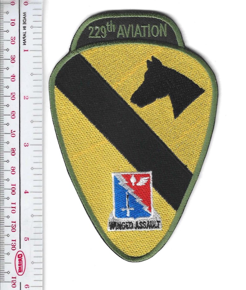 1st Air Cavalry Division 229th Aviation Battalion Air Cavalry NO TARIFF ...