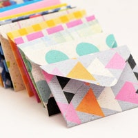50 Mini Note Cards - 2x2 Blank Lunch Box Notes - Small Tiny Note Card ...