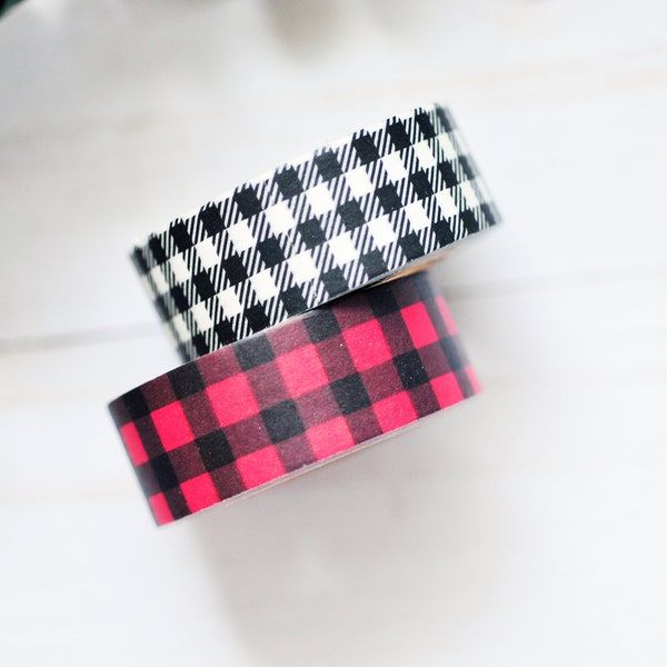 Tartan Washi Tape - Etsy