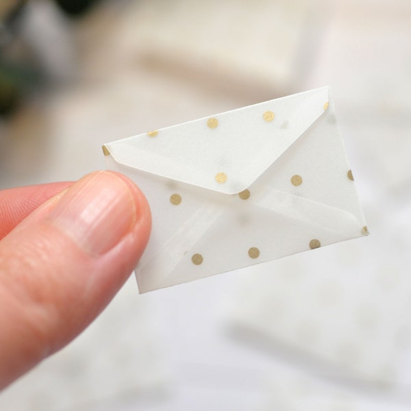 Polka Dot Envelopes - Etsy