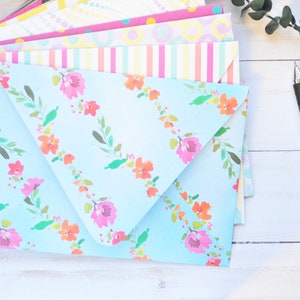 Assorted Envelopes - Set of 10 // Patterned Envelopes // Blank Cards ...