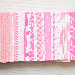 Pink Patterned Mini Cards // Assorted Patterns // Blank Cards // Gift ...