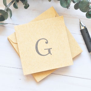 Letter Mini Cards // Blank Cards // Enclosure Cards // Love Note ...