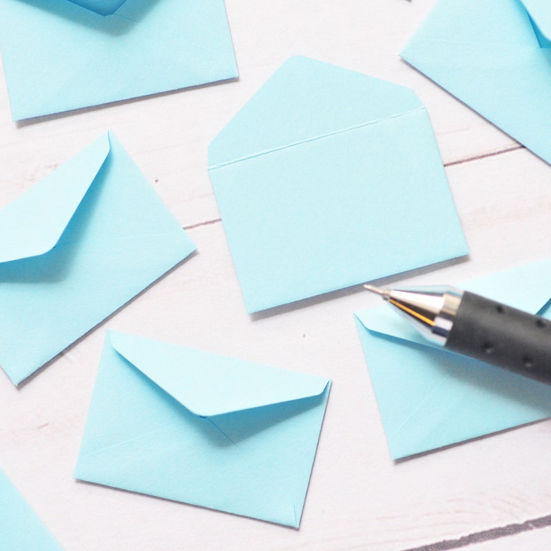 Blue Envelope - Etsy