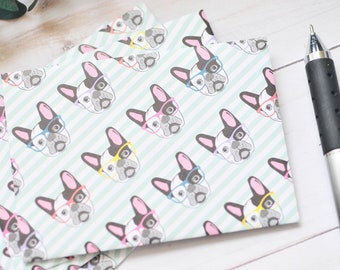 French Bulldog Note Cards - Etsy
