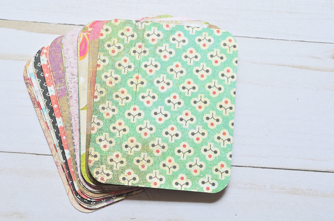 Mini Journal Card Set (2.5 X 3 Inch) - Scrapbooking, Planner, and ...