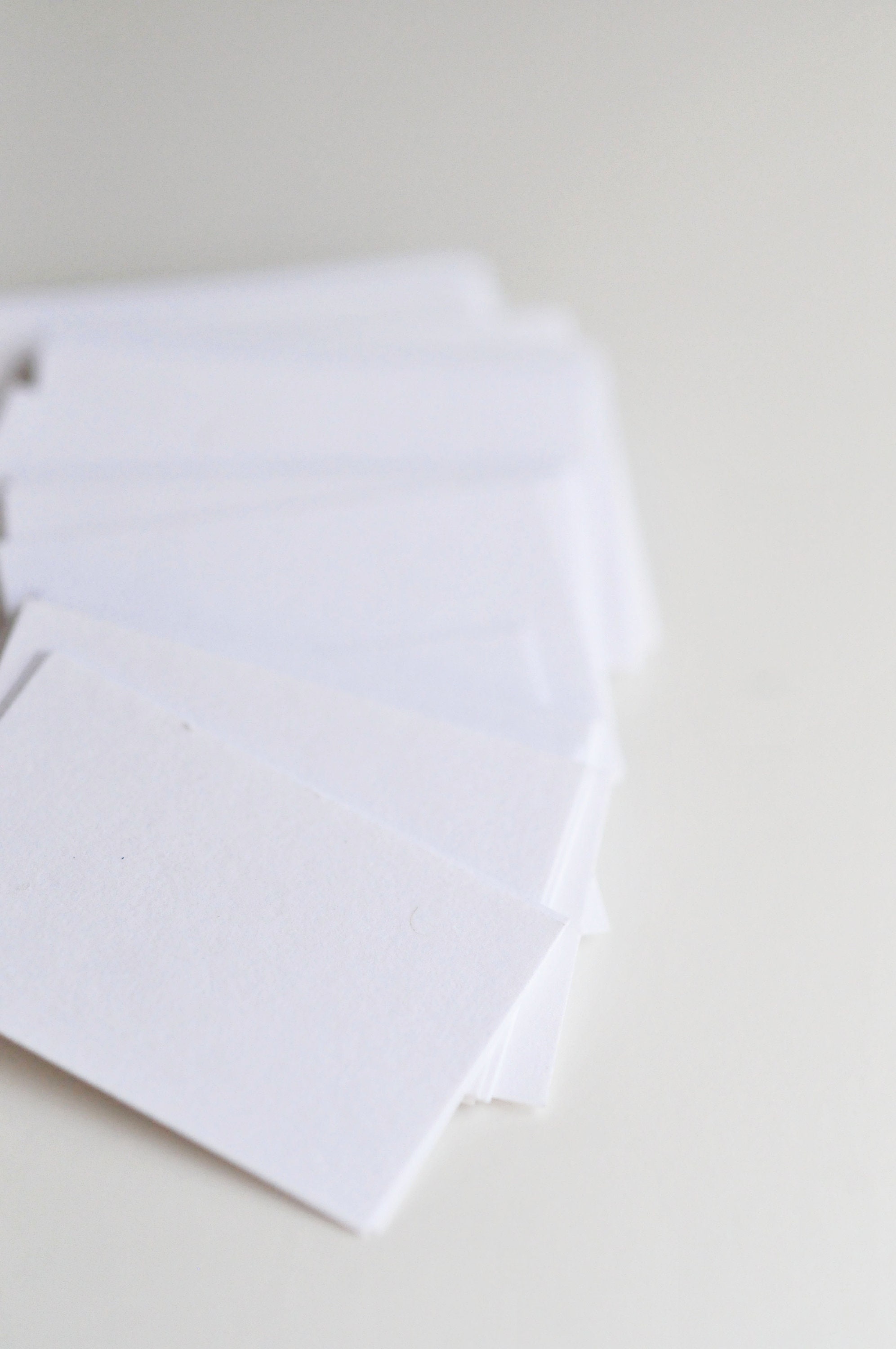 Mini Card Inserts // Set of 10 // 3 Sizes // Additional Cards - Etsy