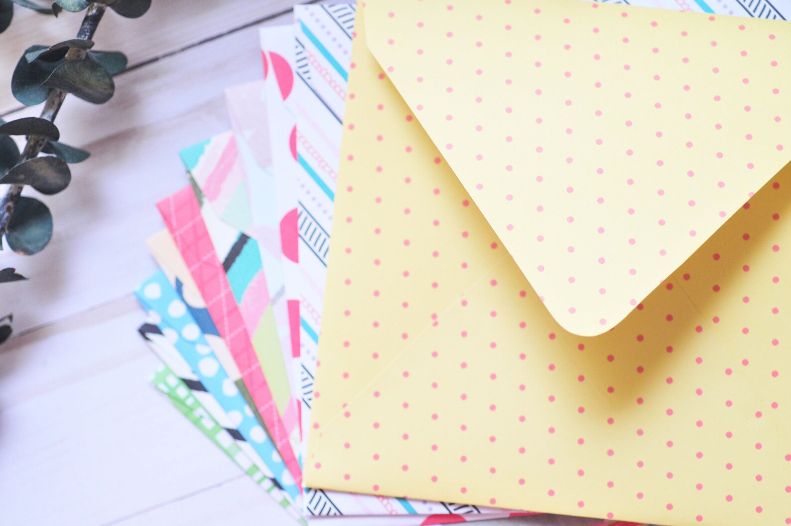 Assorted Envelopes // Set of 10 // Patterned Envelopes // - Etsy