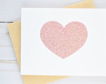 Glitter Blank Cards - Etsy