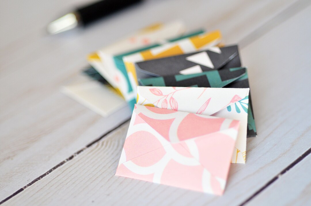 Hello Darling Tiny Love Notes // 1 Inch X 1.5 Inch // Tiny Envelopes ...