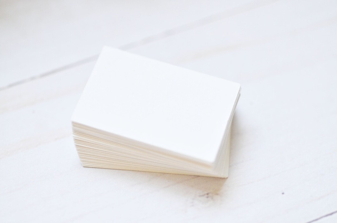 Tiny Blank Cards - Set of 10 - Teeny Tiny Love Notes - Etsy