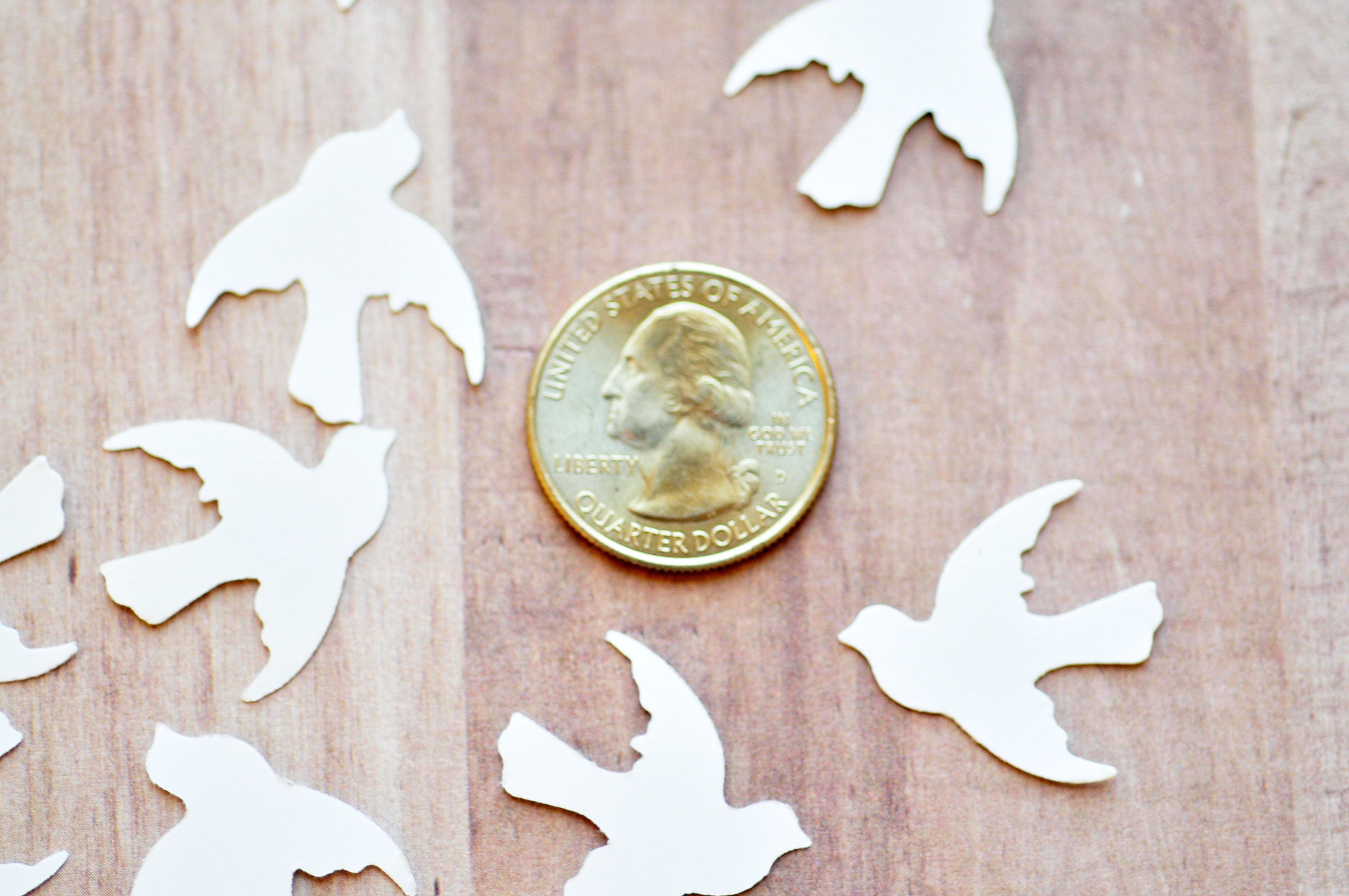Bird Cutouts // Set of 50 // Embellishments // Confetti // - Etsy